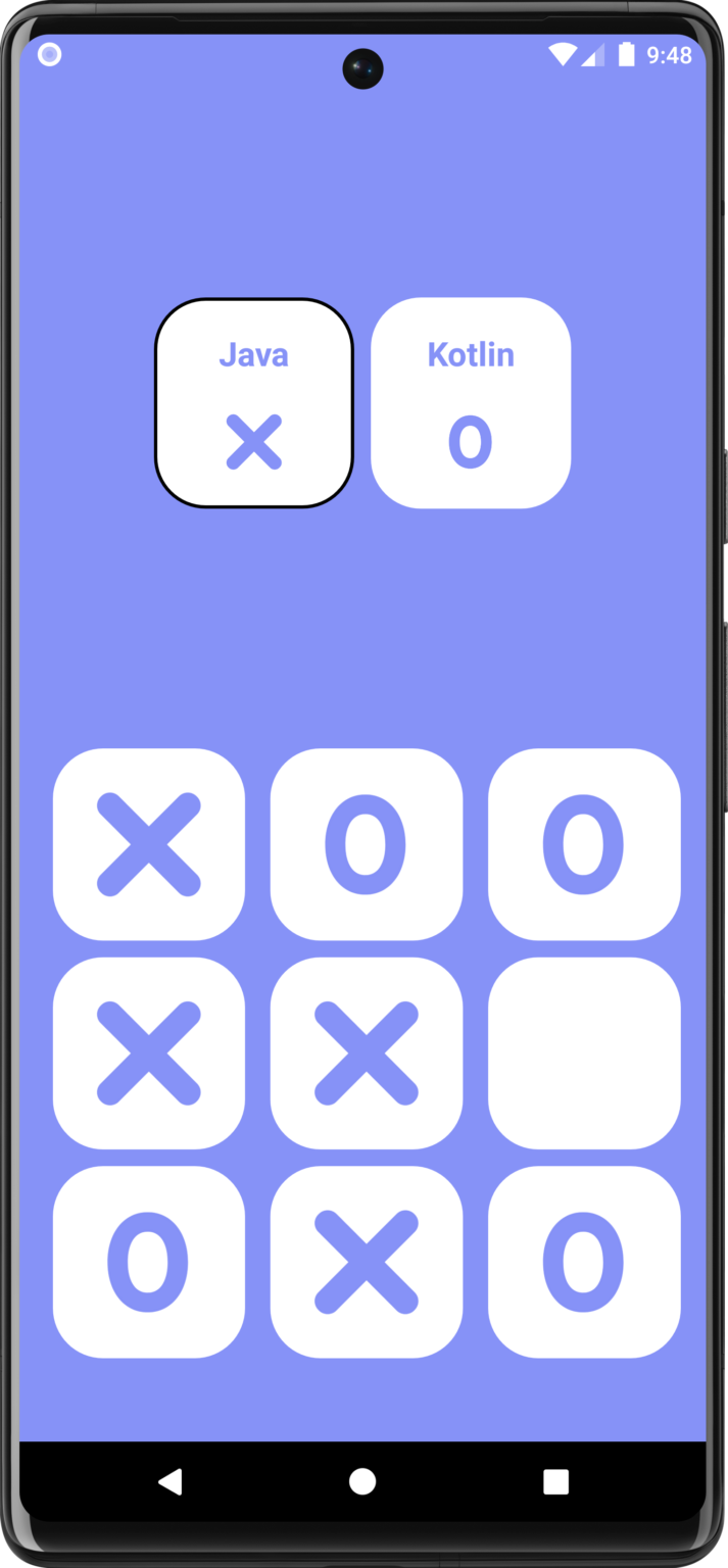 Tic-Tac-Toe App in Android Studio using Java - Source Code (11 Easy Steps) - Android Knowledge