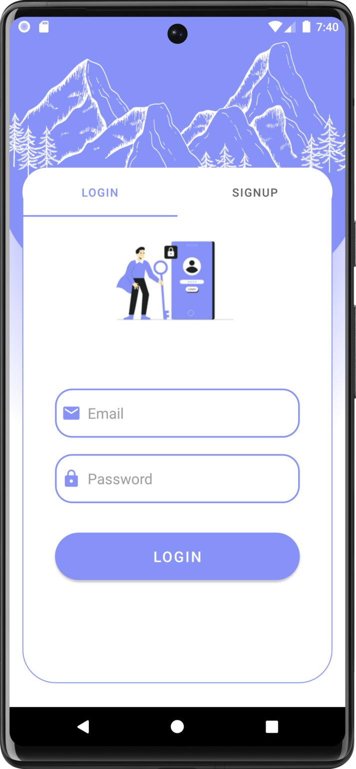 Easy Login and Signup Page in Android Studio using TabLayout and ...