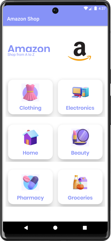 Modern Material Dashboard in Android Studio - Easy 3 Steps - Android ...
