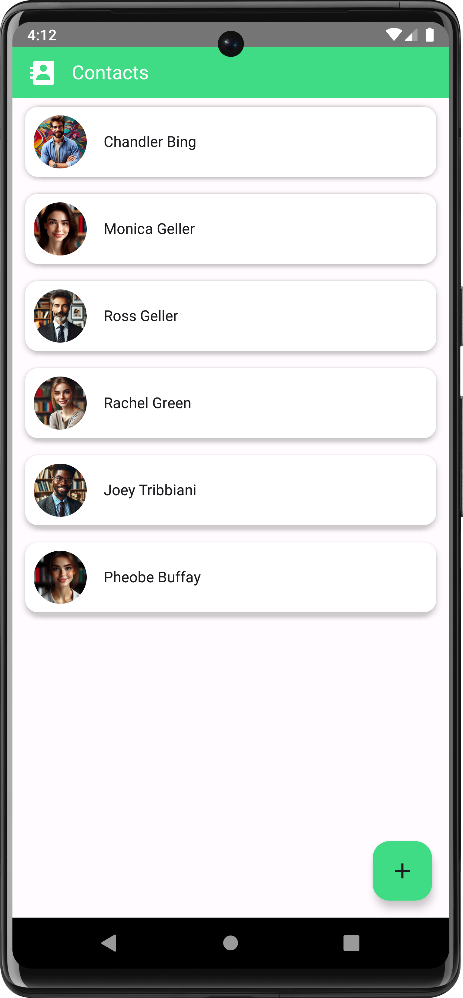The Contacts App - Prerequisites. - Android Knowledge