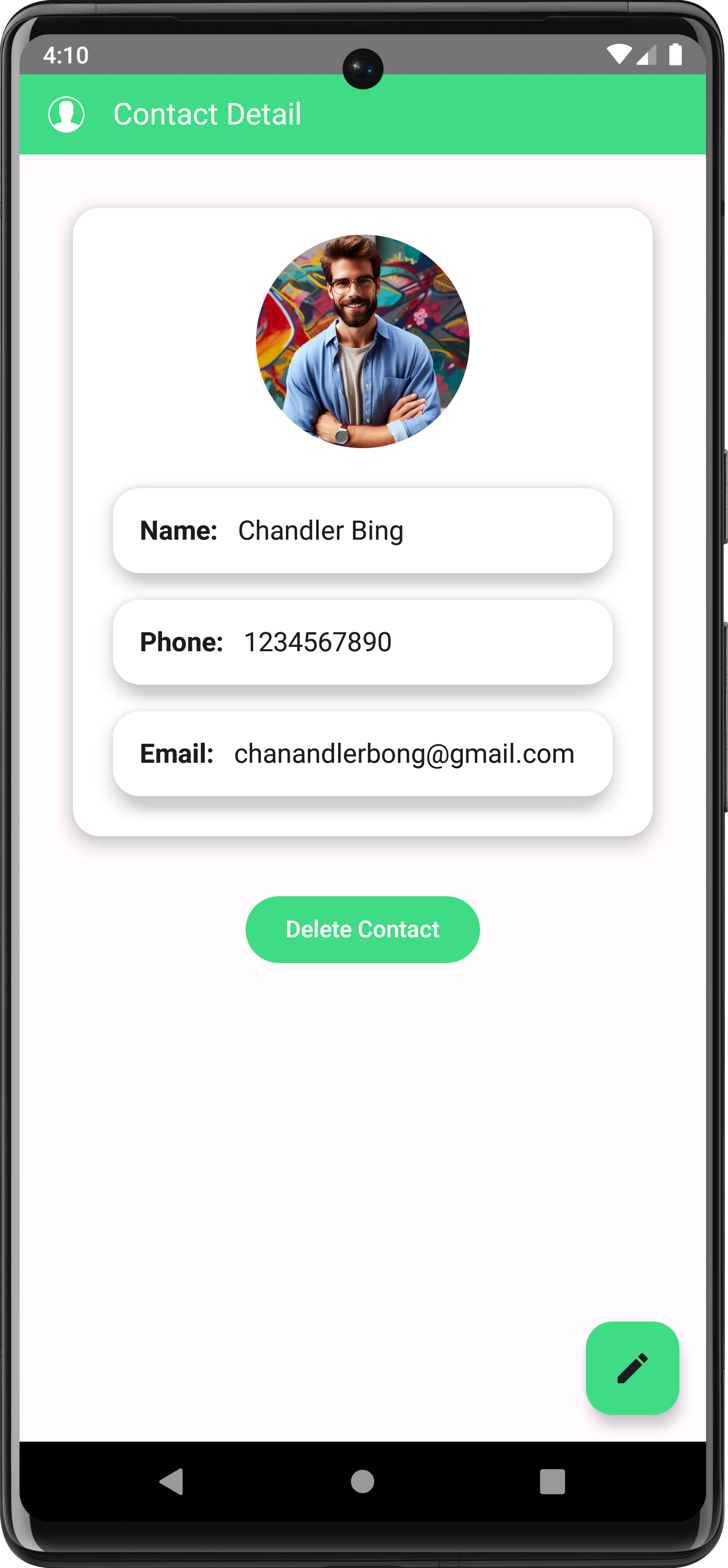 The Contacts App - Prerequisites. - Android Knowledge